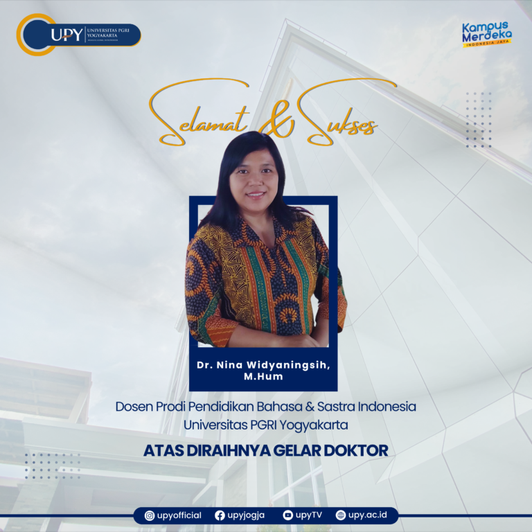 PBSI UPY Menyambut Doktor Baru - Universitas PGRI Yogyakarta