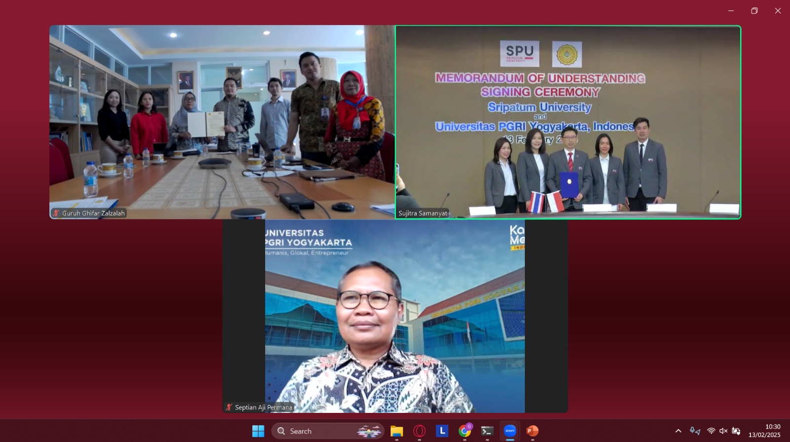 UPY dan Sripatum University Jalin Kerjasama untuk Masa Depan Pendidikan Digital - Universitas ...